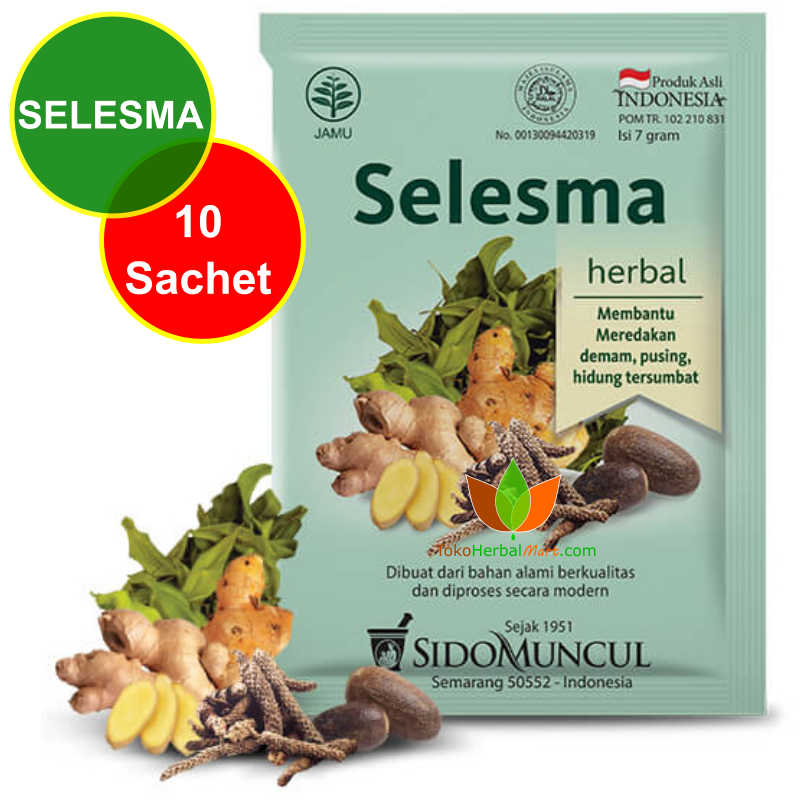 Selesma Sidomuncul 10 Sachet - TOKO OBAT HERBAL ONLINE DI BANDUNG, COD ...